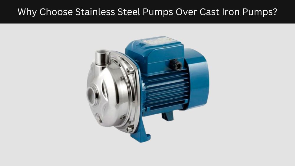 Why Choose Stainless Steel Pumps Over Cast Iron Pumps?